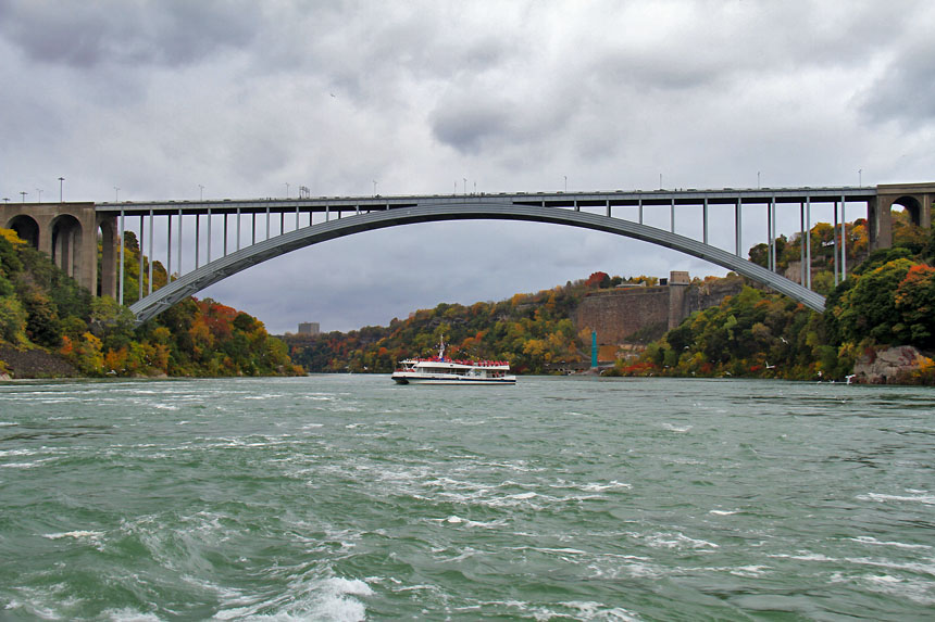 Niagara Falls Rainbow Bridge | One Sunny Morning